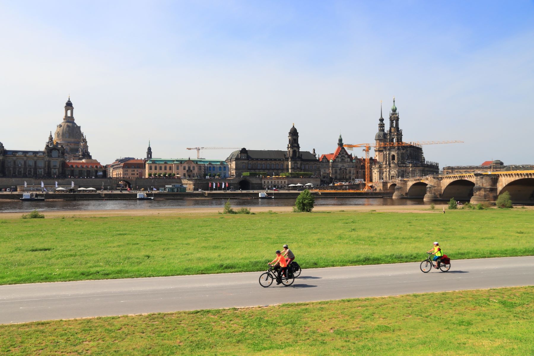 Fietsroute Elberadweg